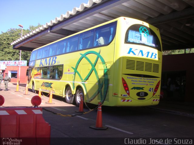 KMB 41 em Puerto Iguazú por Claudio José de Souza - ID:2144318 - Ônibus ...