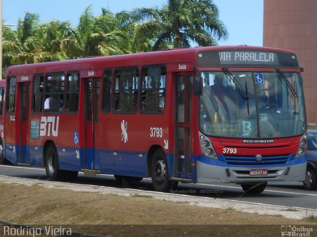 BTU - Bahia Transportes Urbanos 3793 em Salvador por Rodrigo Vieira ...