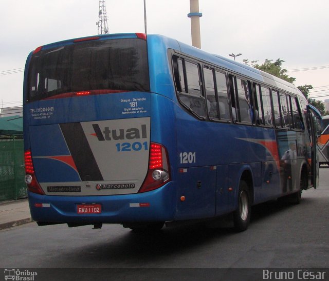 Viação Atual 1201 em São Paulo por Bruno César de Camargo Andrade - ID ...