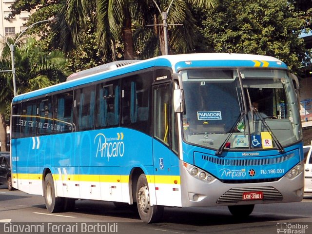 Viação Nossa Senhora do Amparo RJ 186.001 em Rio de Janeiro por ...